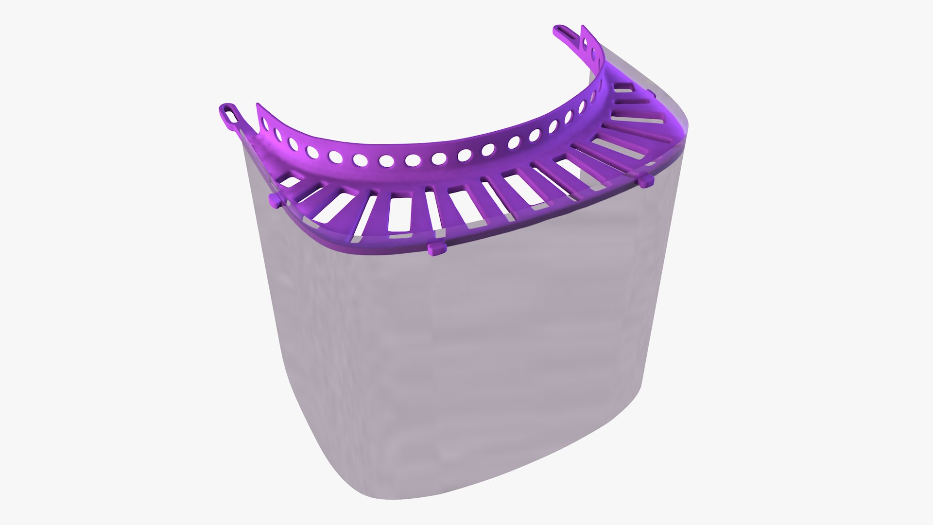Face Shield 3D Model - TurboSquid 1957405