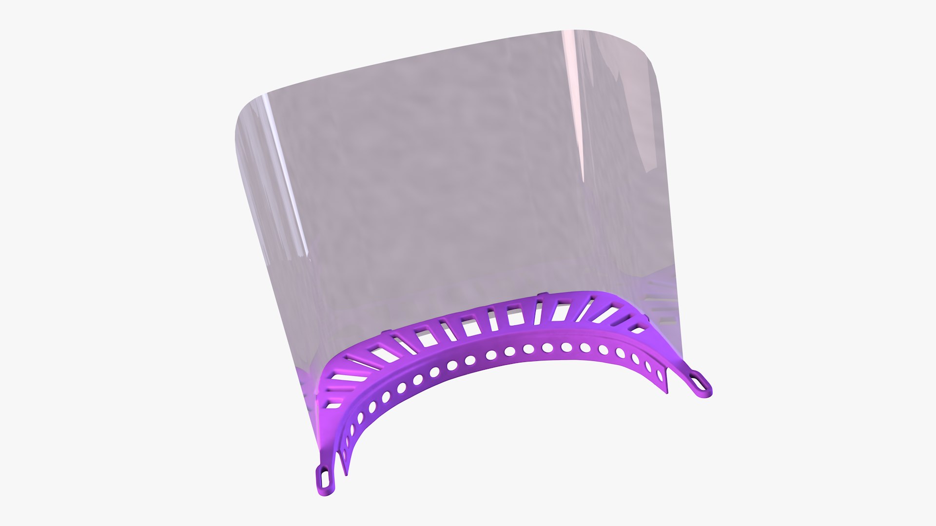 Face Shield 3D Model - TurboSquid 1957405