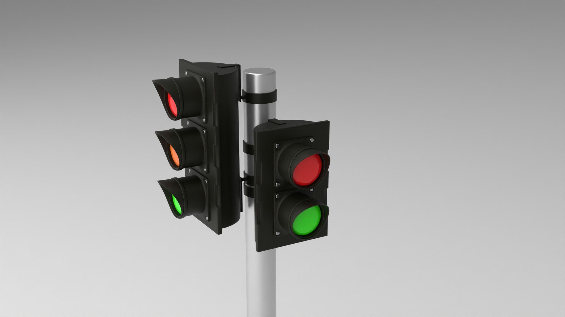 Traffic Lights 3D Model - TurboSquid 2159969