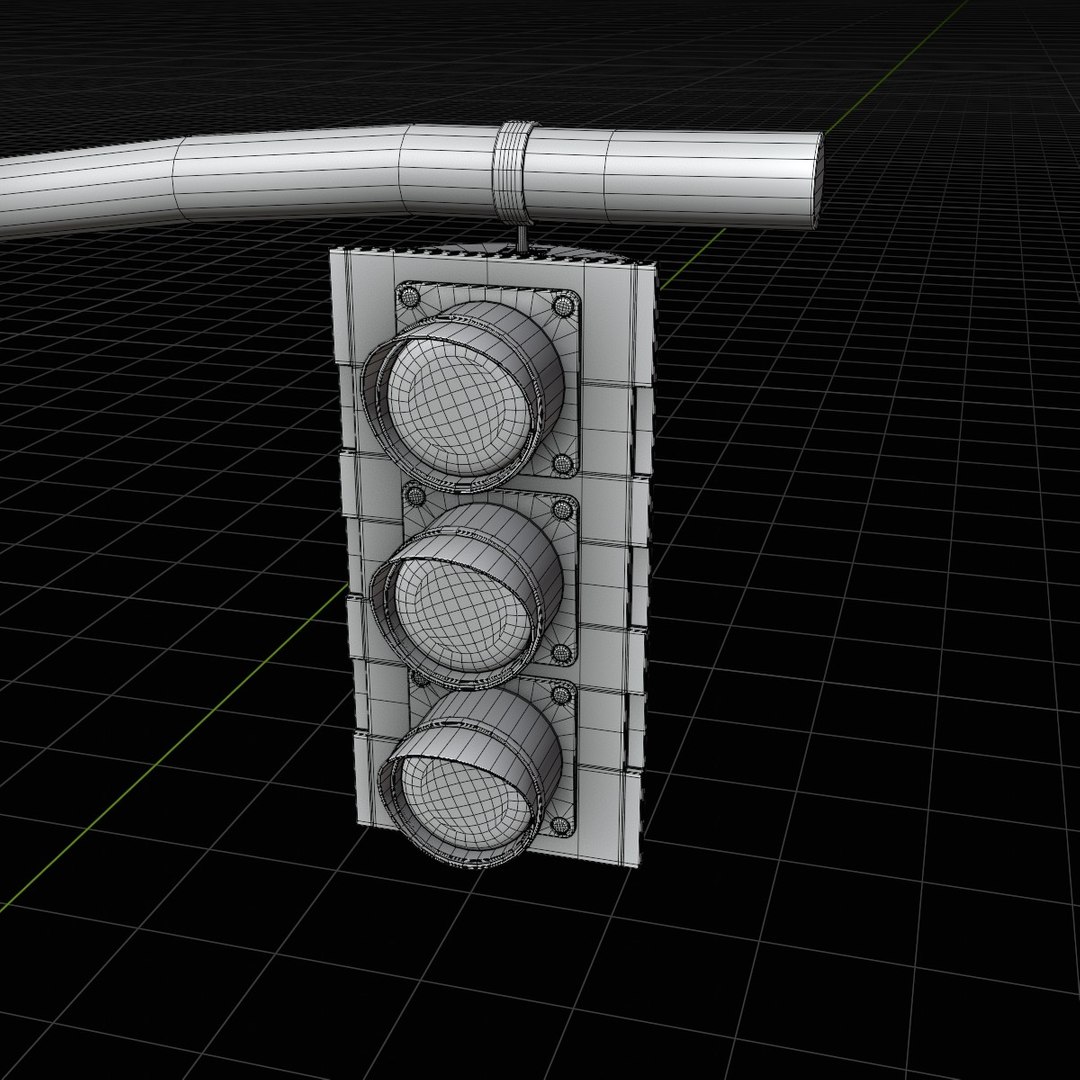 Traffic Lights 3D Model - TurboSquid 2159969