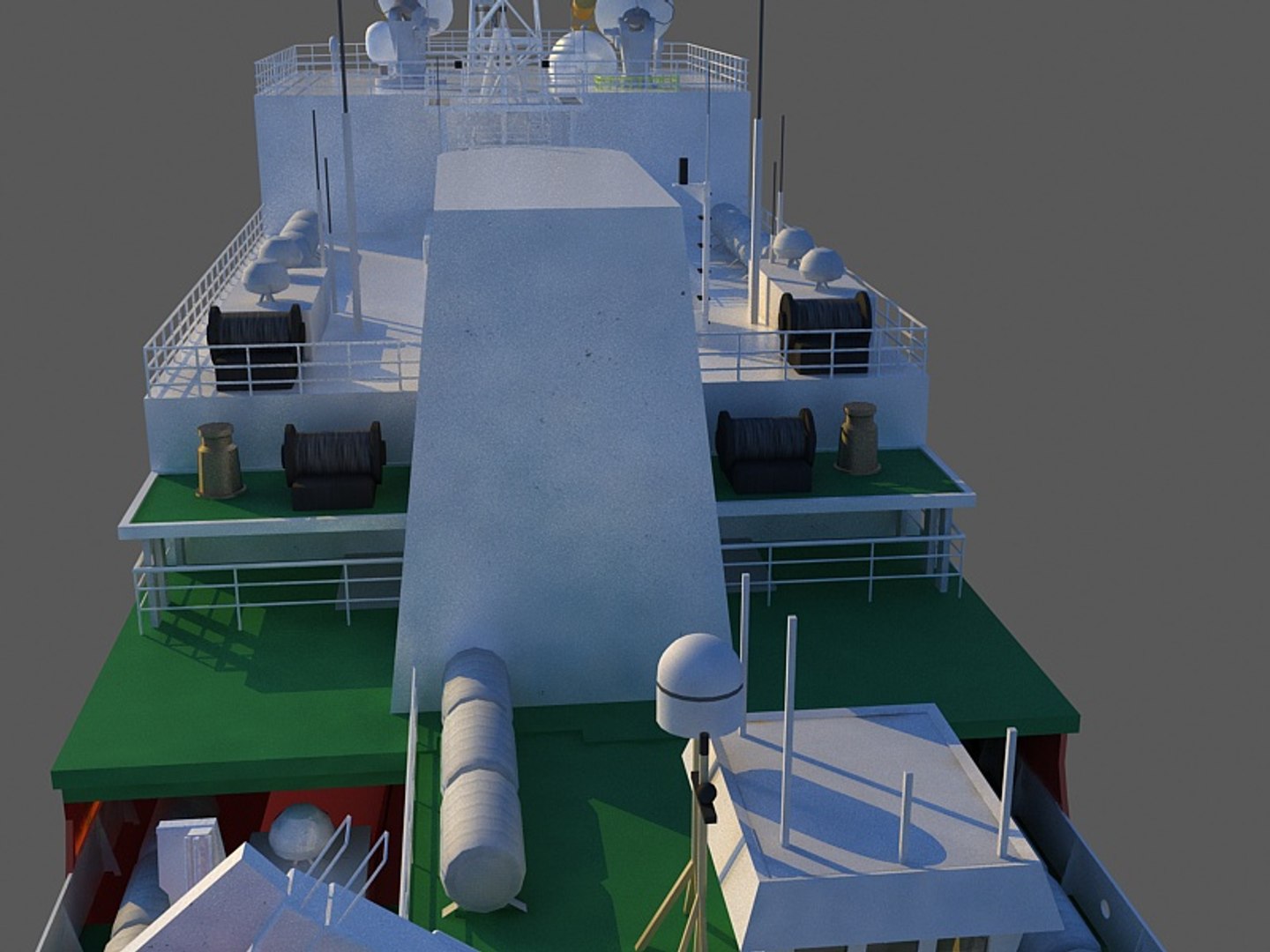 Scientific Research Ship 3 3D Model - TurboSquid 1594754