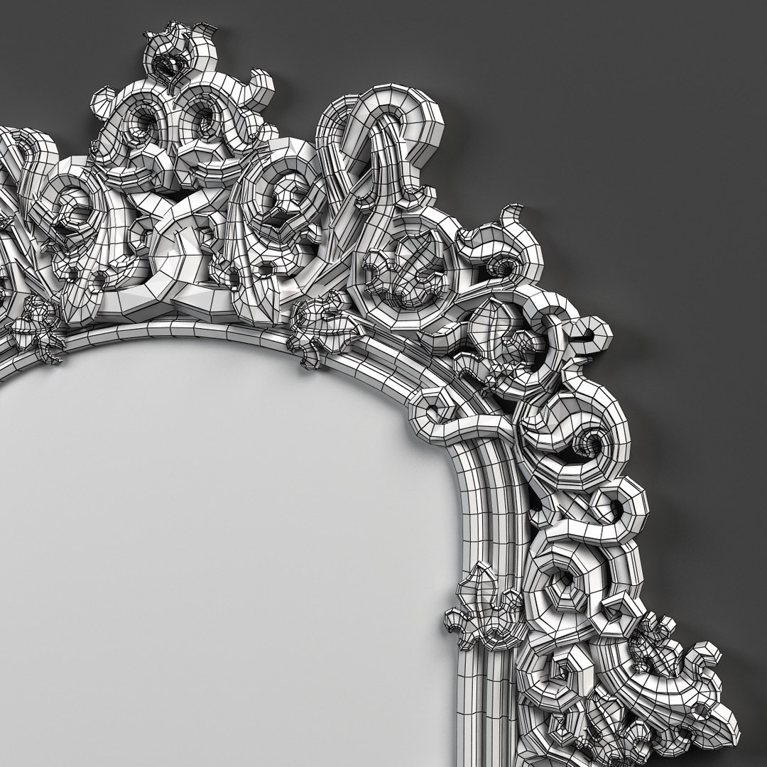 3d mirror frame