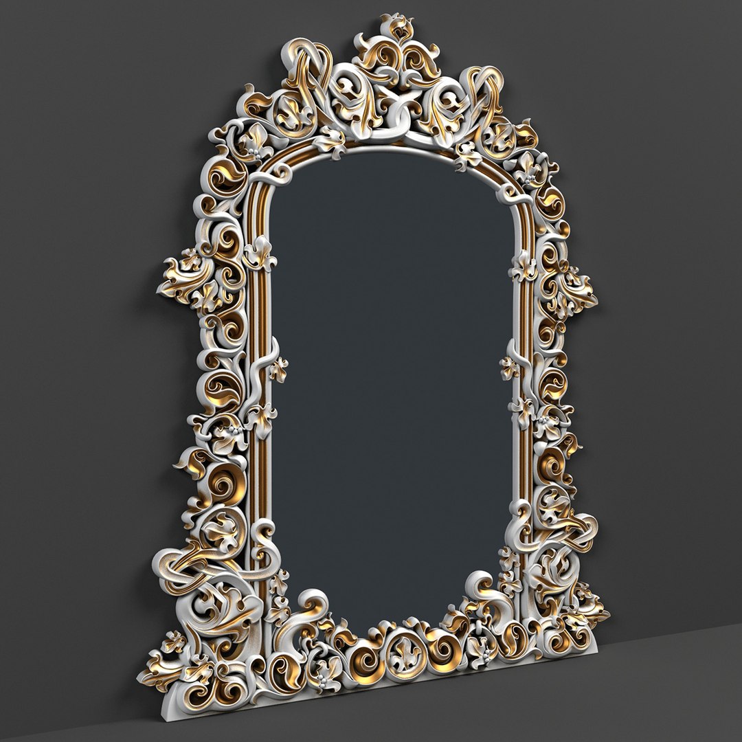 3d mirror frame