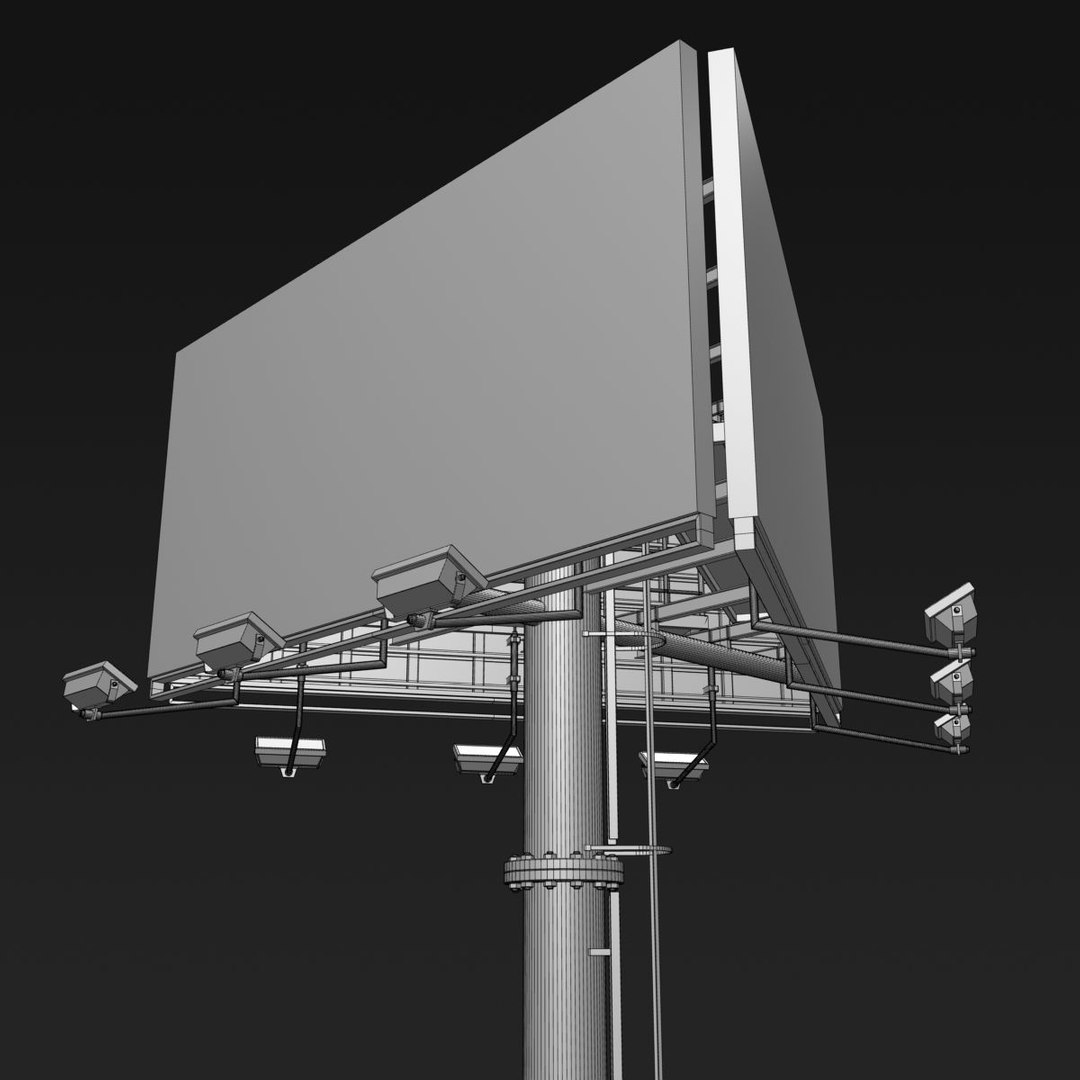 Billboard 48 Sheet Triangles 3d Dxf