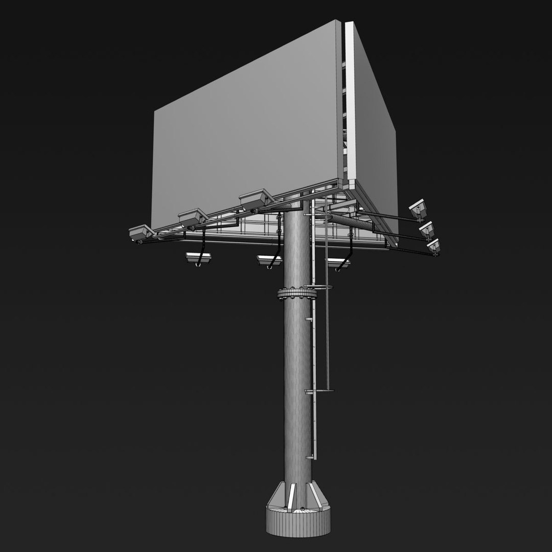 Billboard 48 Sheet Triangles 3d Dxf