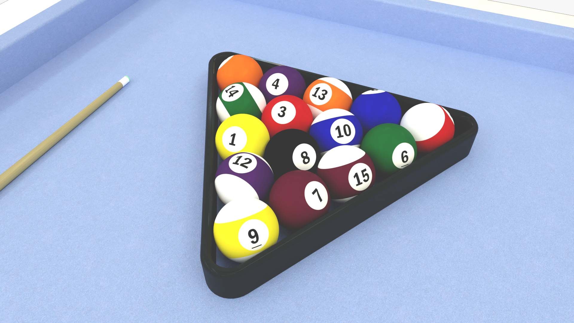 3D Billiard Table Model - TurboSquid 2332515