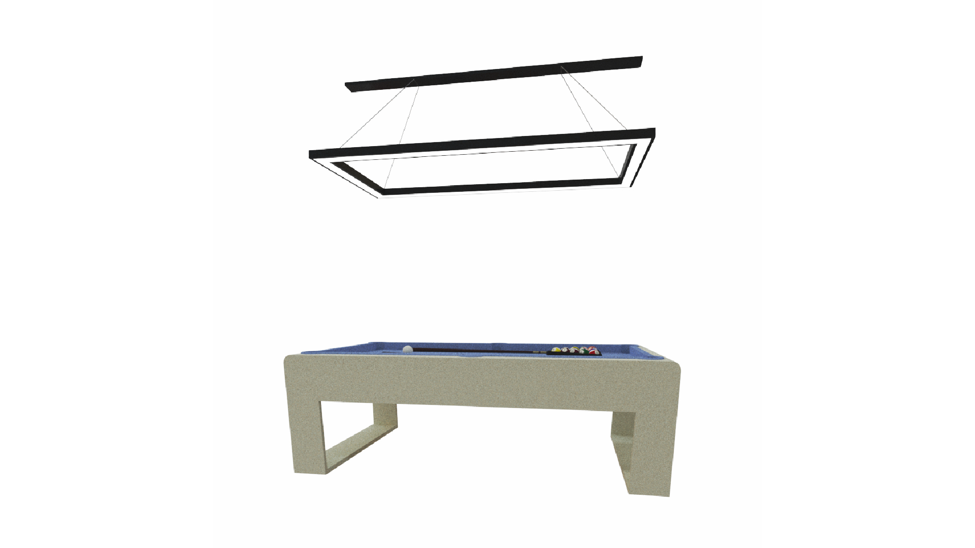 3D Billiard Table Model - TurboSquid 2332515