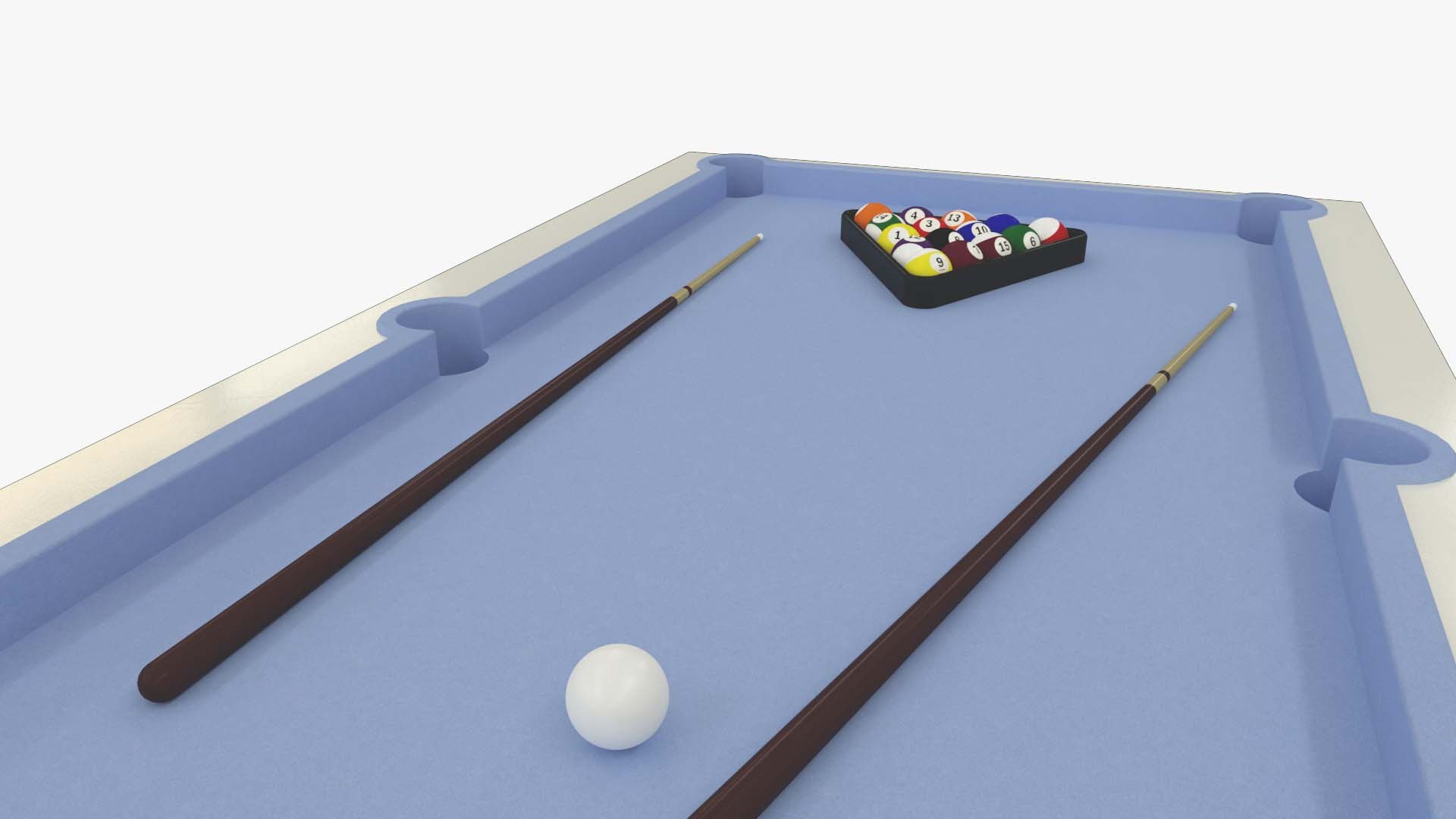 3D Billiard Table Model - TurboSquid 2332515