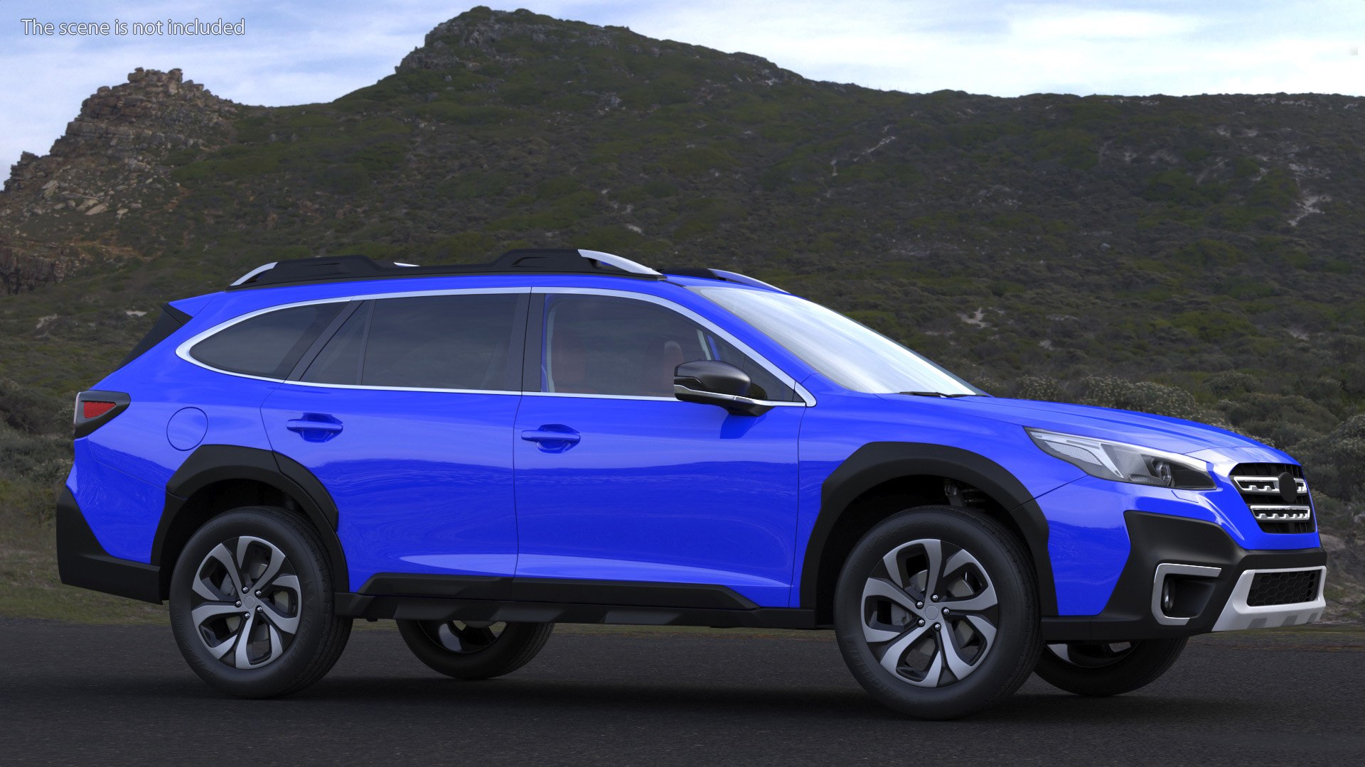 3D Station Wagon Car model - TurboSquid 2041067