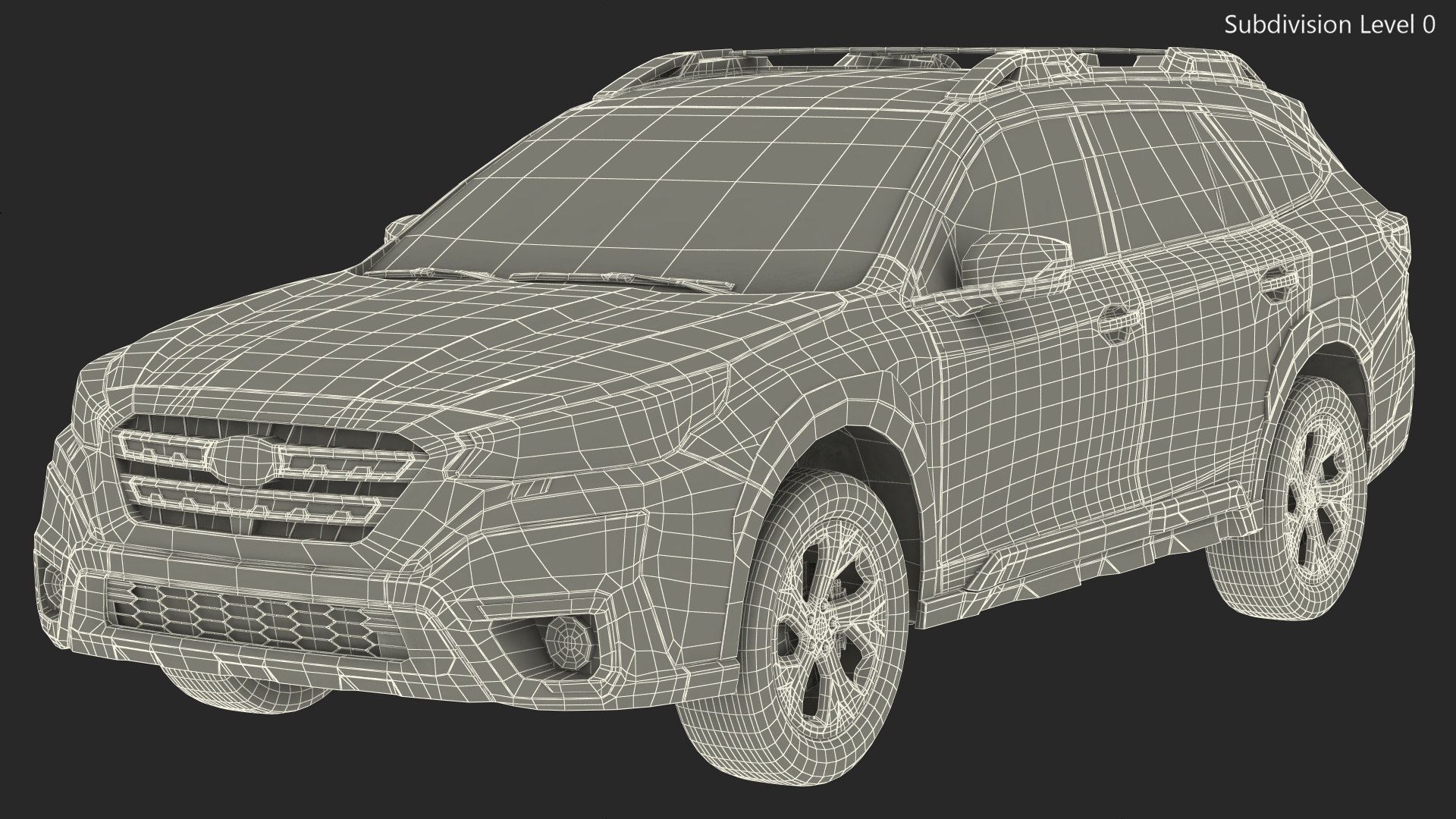 3D Station Wagon Car model - TurboSquid 2041067