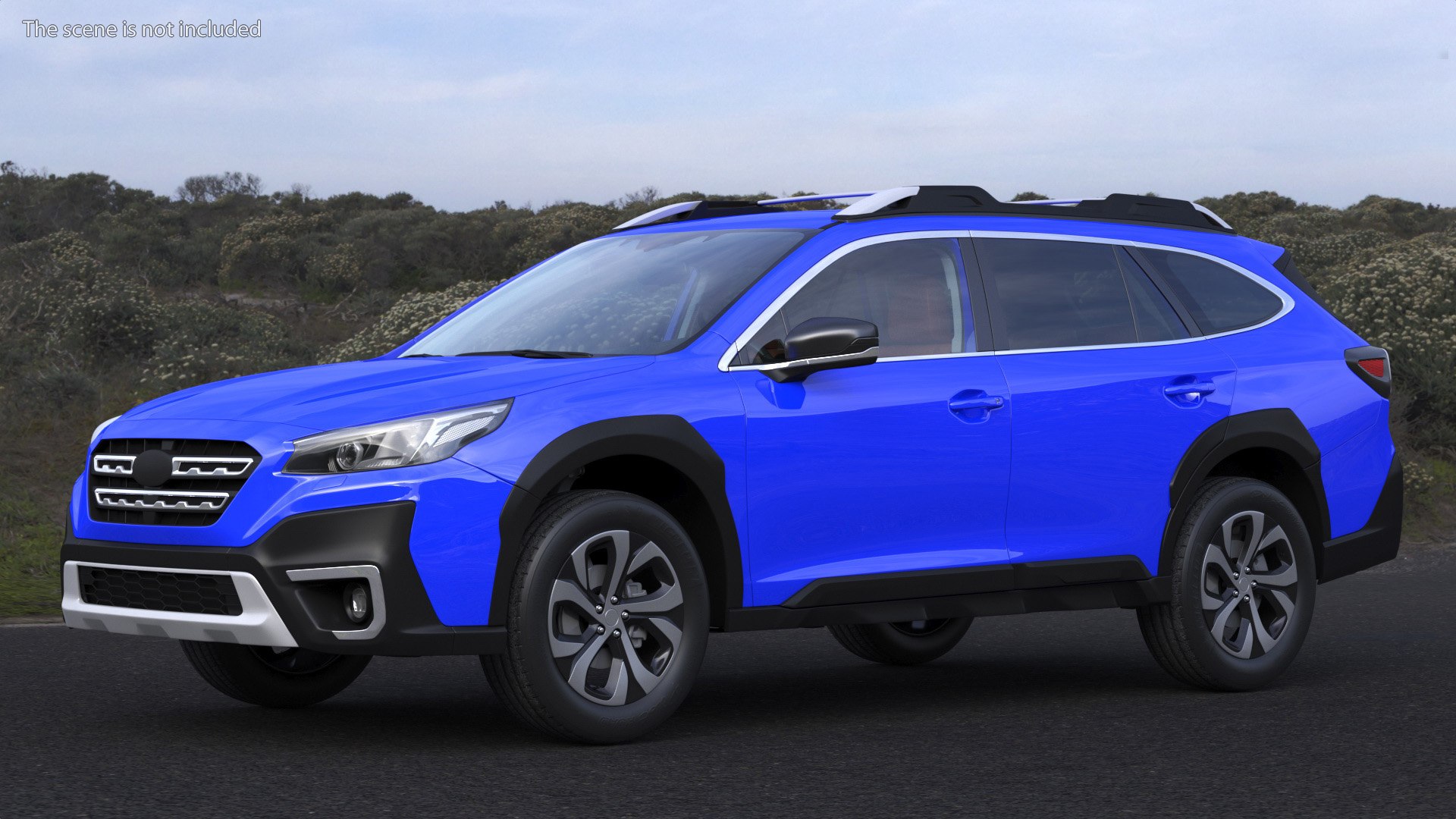 3D Station Wagon Car model - TurboSquid 2041067