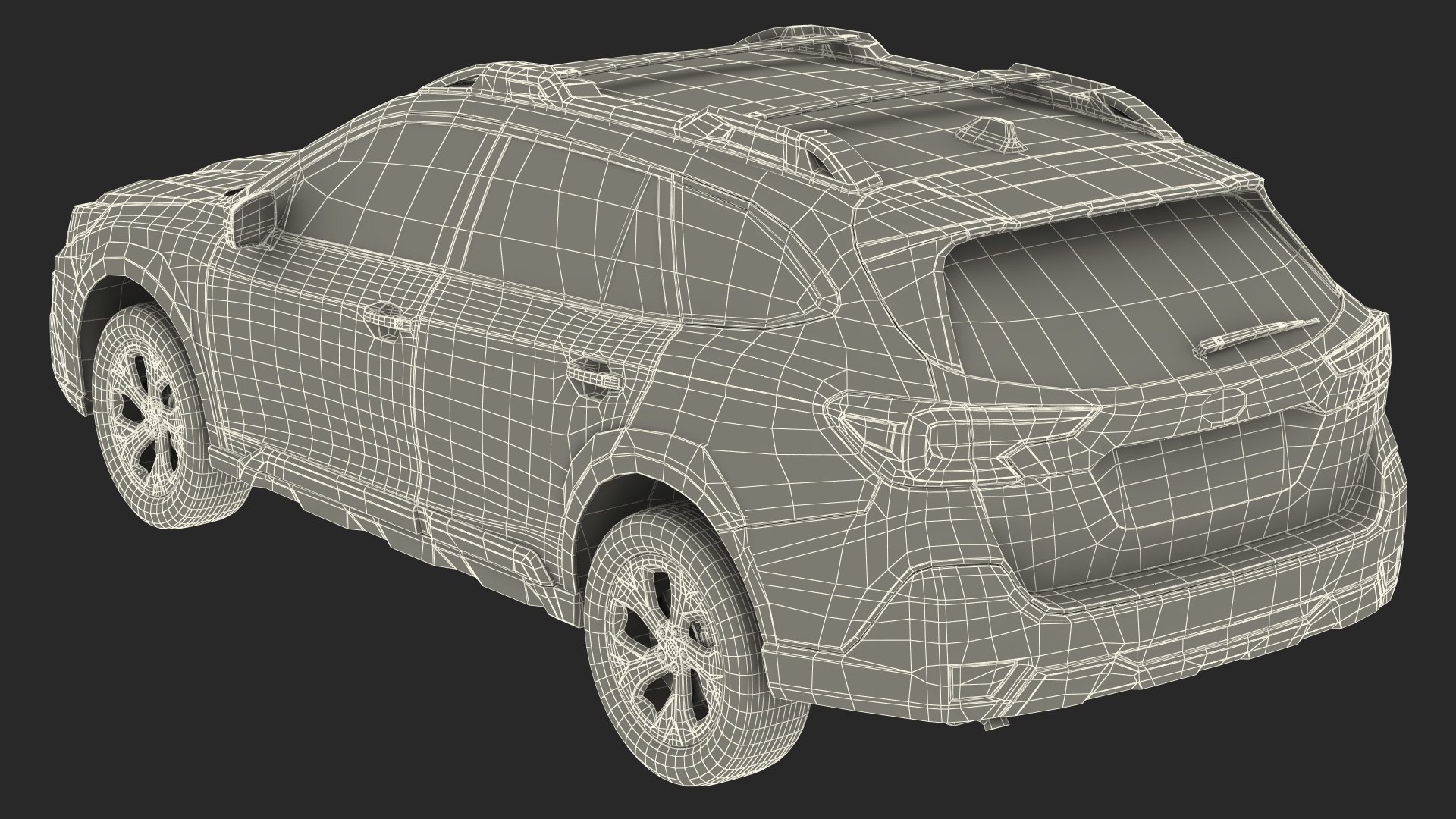 3D Station Wagon Car model - TurboSquid 2041067