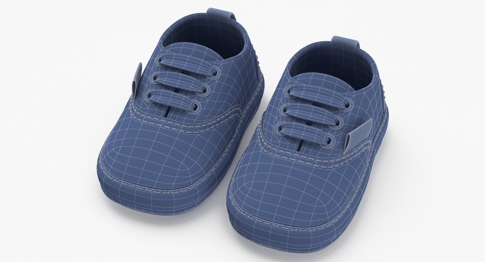 Prop Child Unisex Sneakers White And Dark Fabric 3D Model - TurboSquid ...