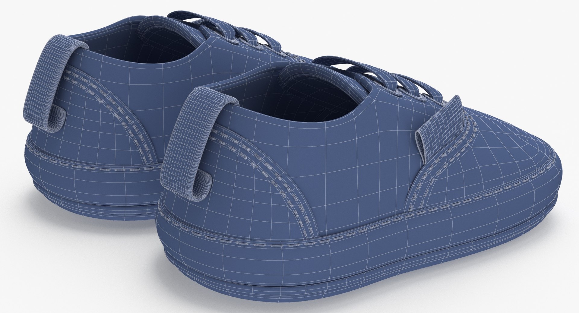 Prop Child Unisex Sneakers White And Dark Fabric 3D Model - TurboSquid ...