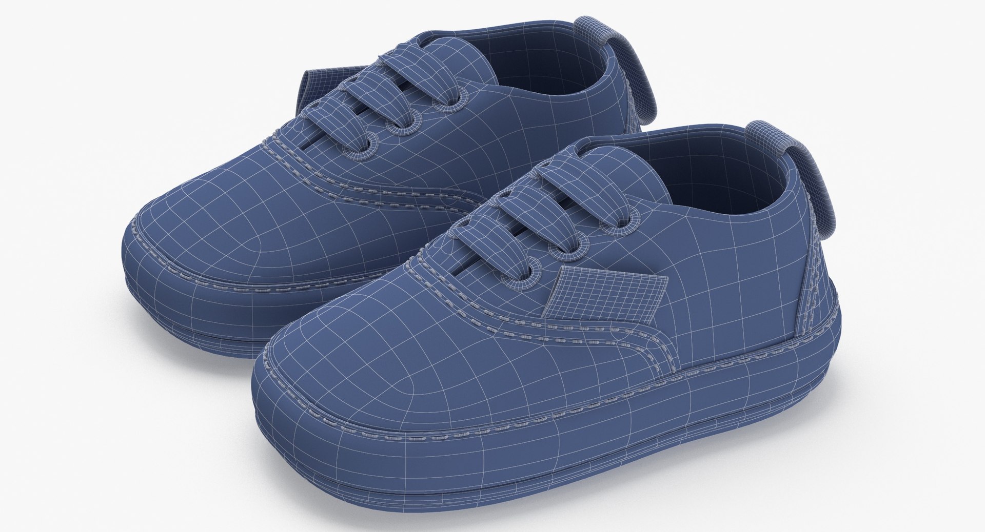 Prop Child Unisex Sneakers White And Dark Fabric 3D Model - TurboSquid ...