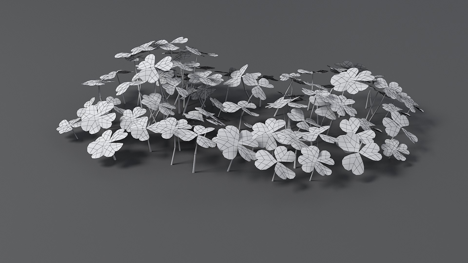 Cartoon Clover 06 Model - TurboSquid 2043171