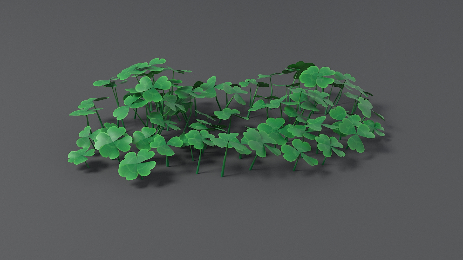 Cartoon Clover 06 Model - TurboSquid 2043171