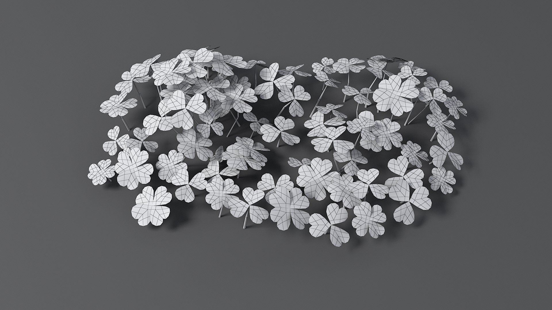Cartoon Clover 06 Model - TurboSquid 2043171
