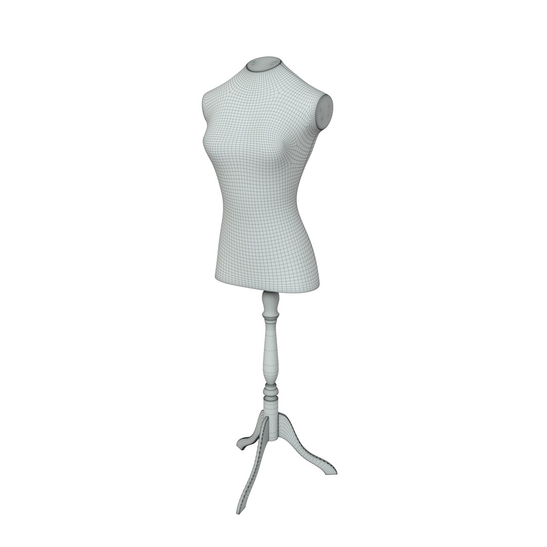 Sewing dummy stand model - TurboSquid 1748572