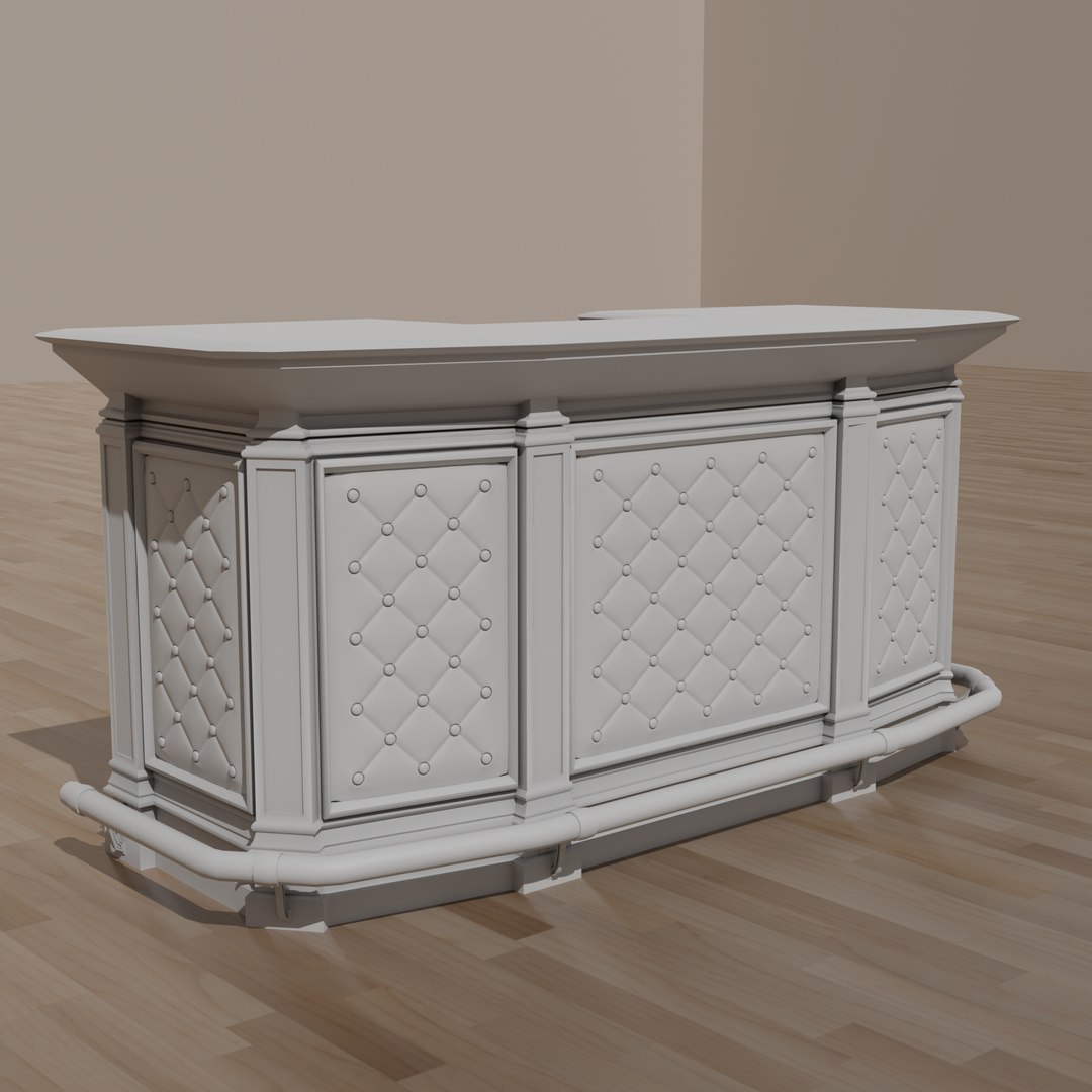 3D Bar Model - TurboSquid 2078311