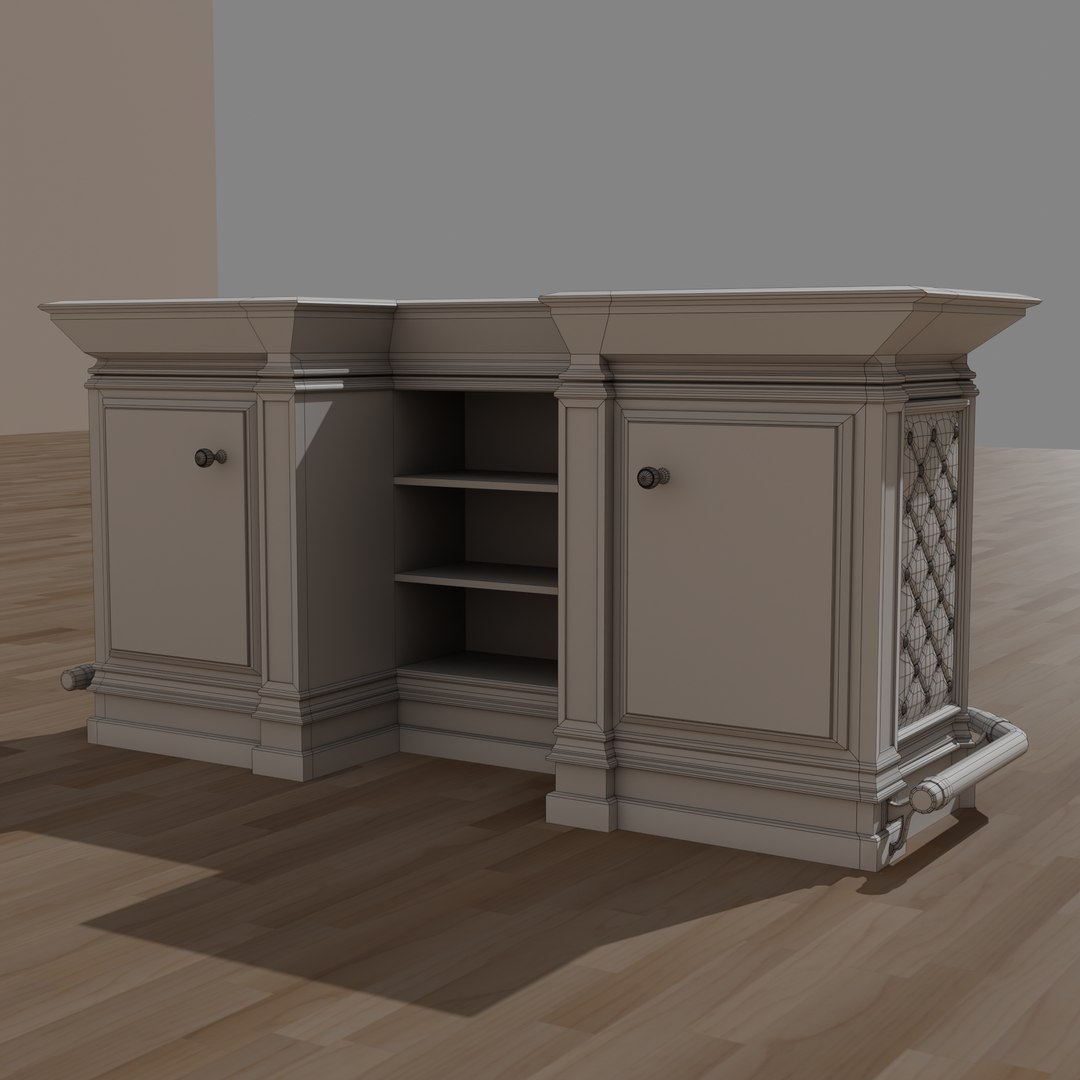 3D Bar Model - TurboSquid 2078311