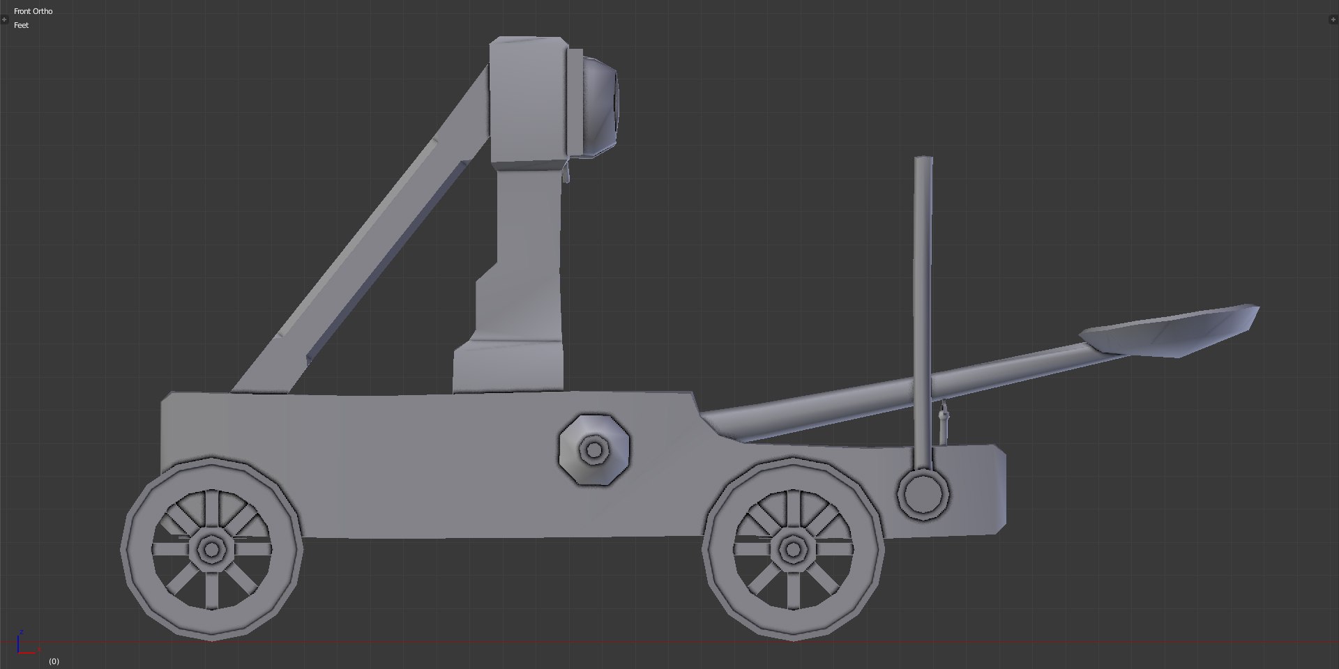 3d Medieval Catapult