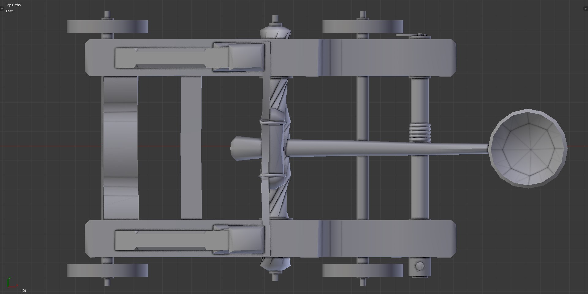 3d Medieval Catapult