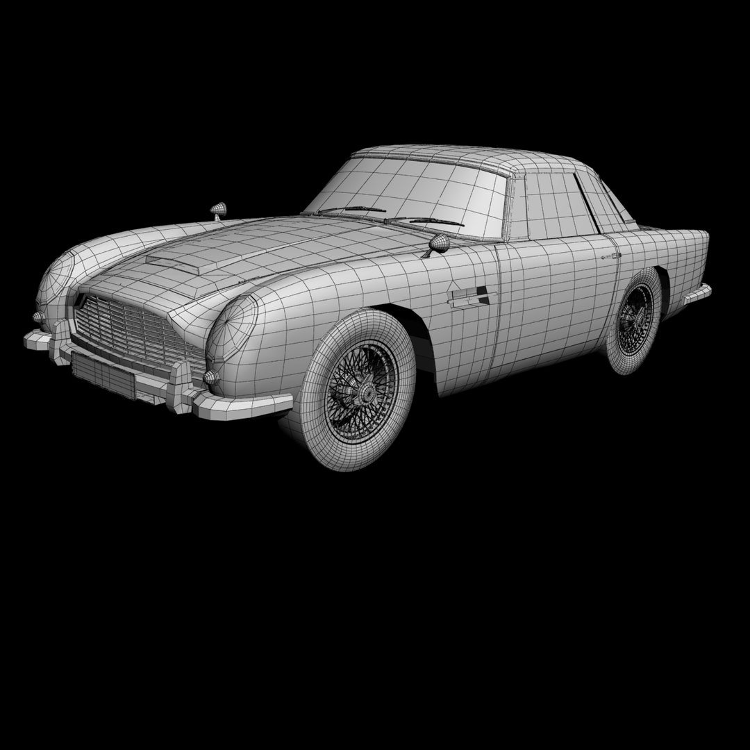 1964 Aston Martin Db5 3D - TurboSquid 1436006