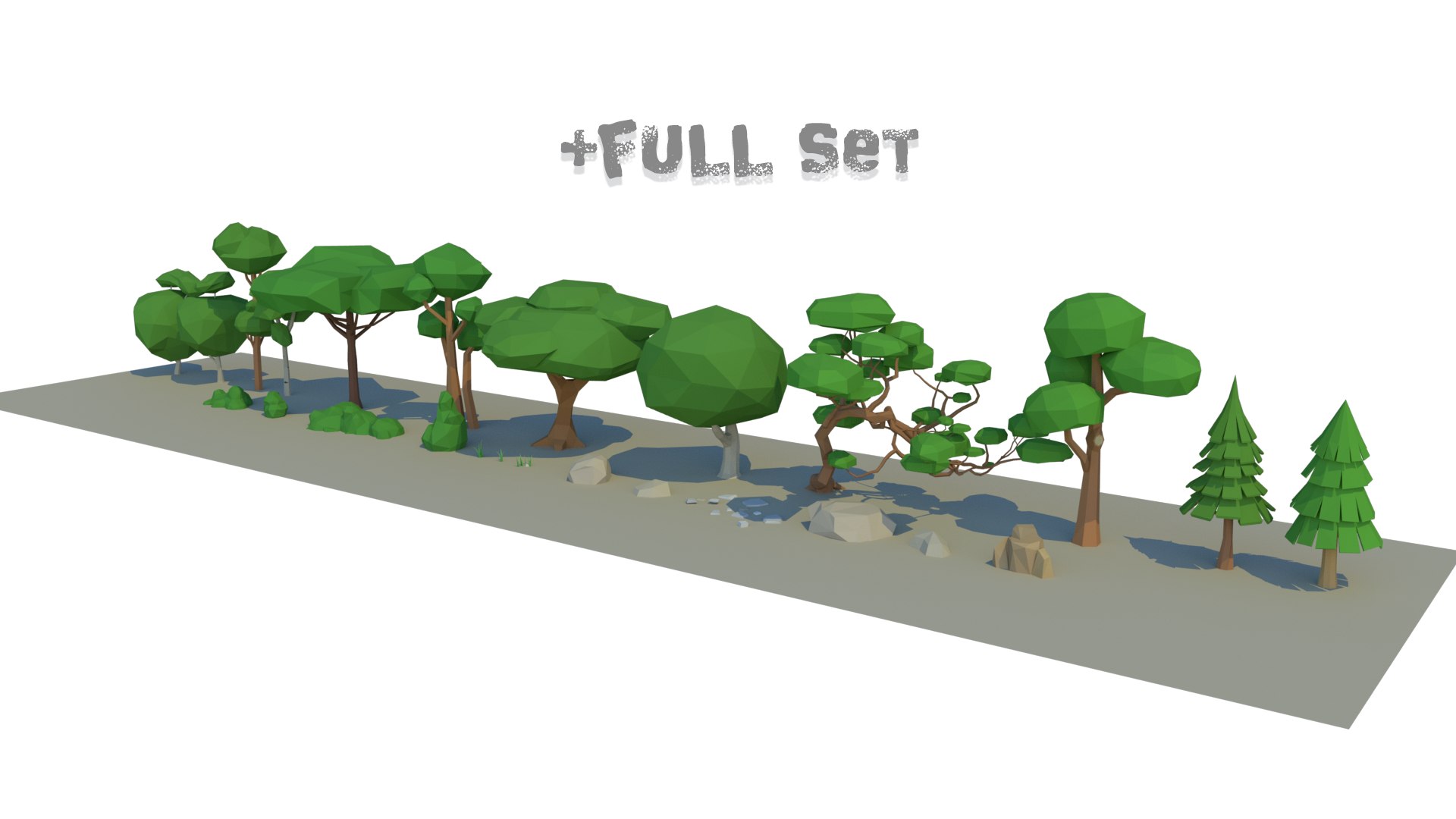 3D Floating Forest Model - TurboSquid 1592467
