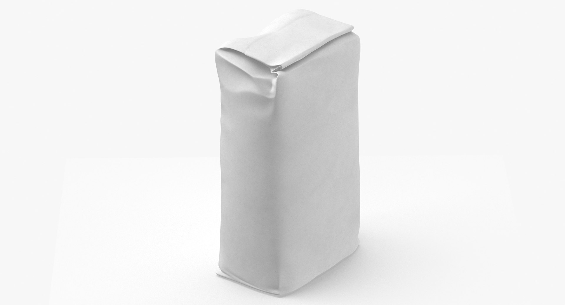 3D Bagged Flour Blank And Generic Label - TurboSquid 2002661