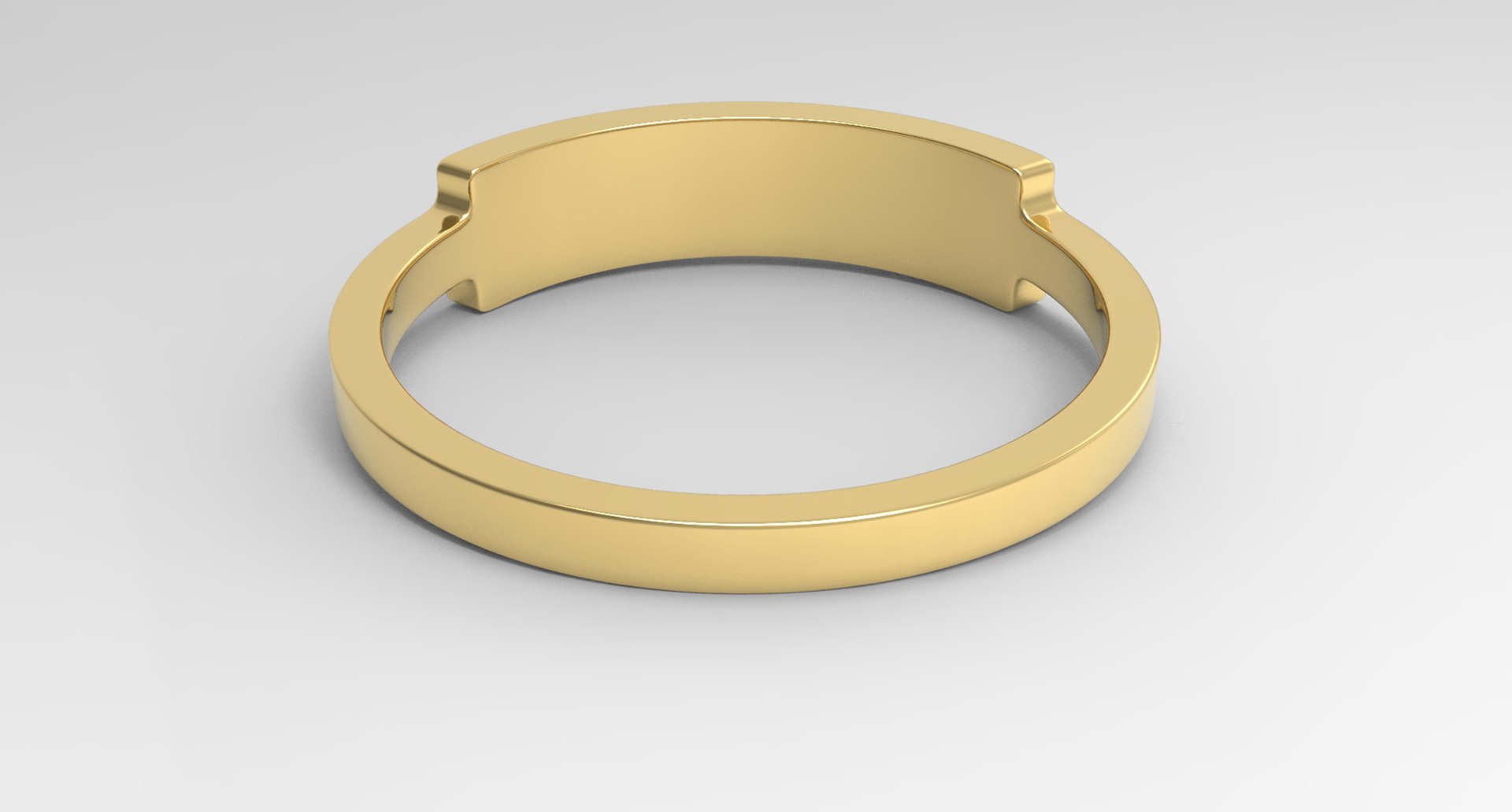 3D Engineer Ring Female Gold model - TurboSquid 1870669