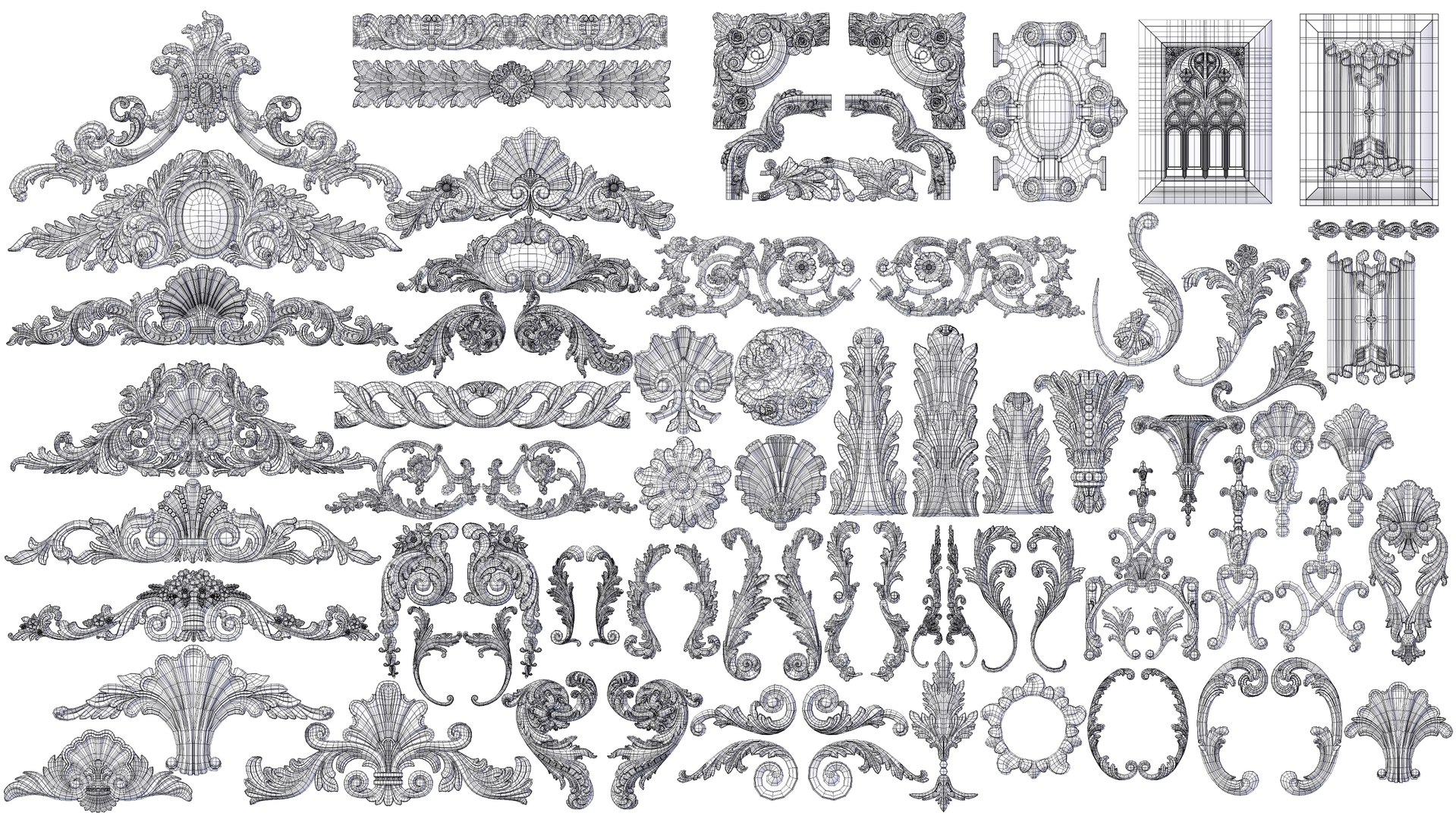 Pearlworks 60 Items 3d Obj