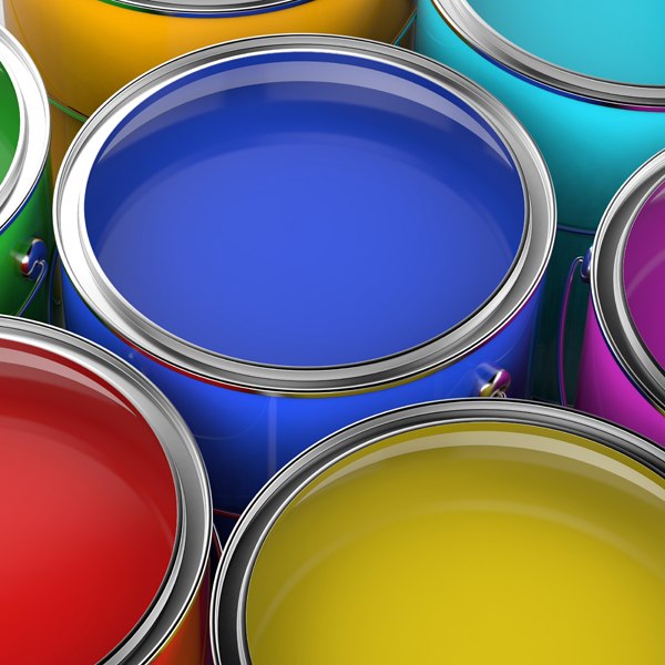 3d model paint bucket