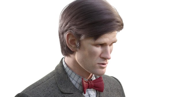 modelo 3d Retrato 3D de Matt Smith gratis - TurboSquid 2249776