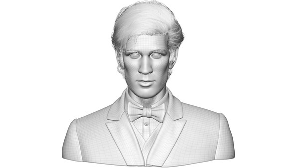 modelo 3d Retrato 3D de Matt Smith gratis - TurboSquid 2249776