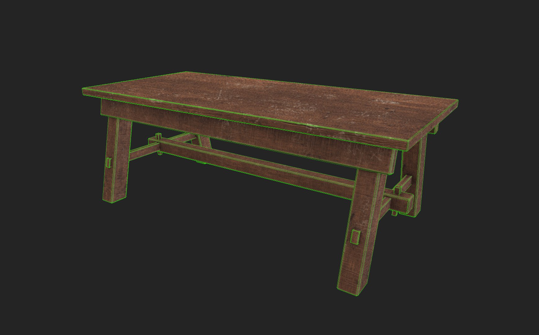 Work Table 3D Model - TurboSquid 1350804