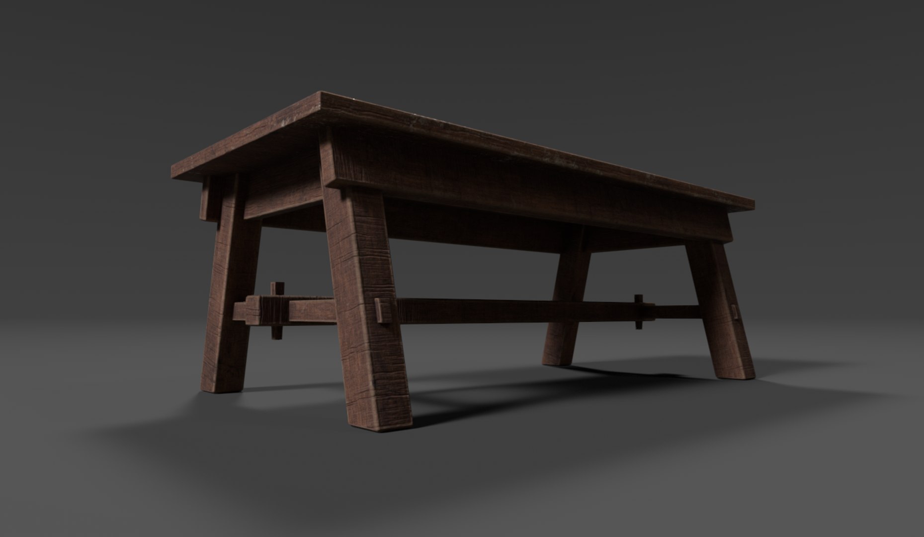 Work Table 3D Model - TurboSquid 1350804