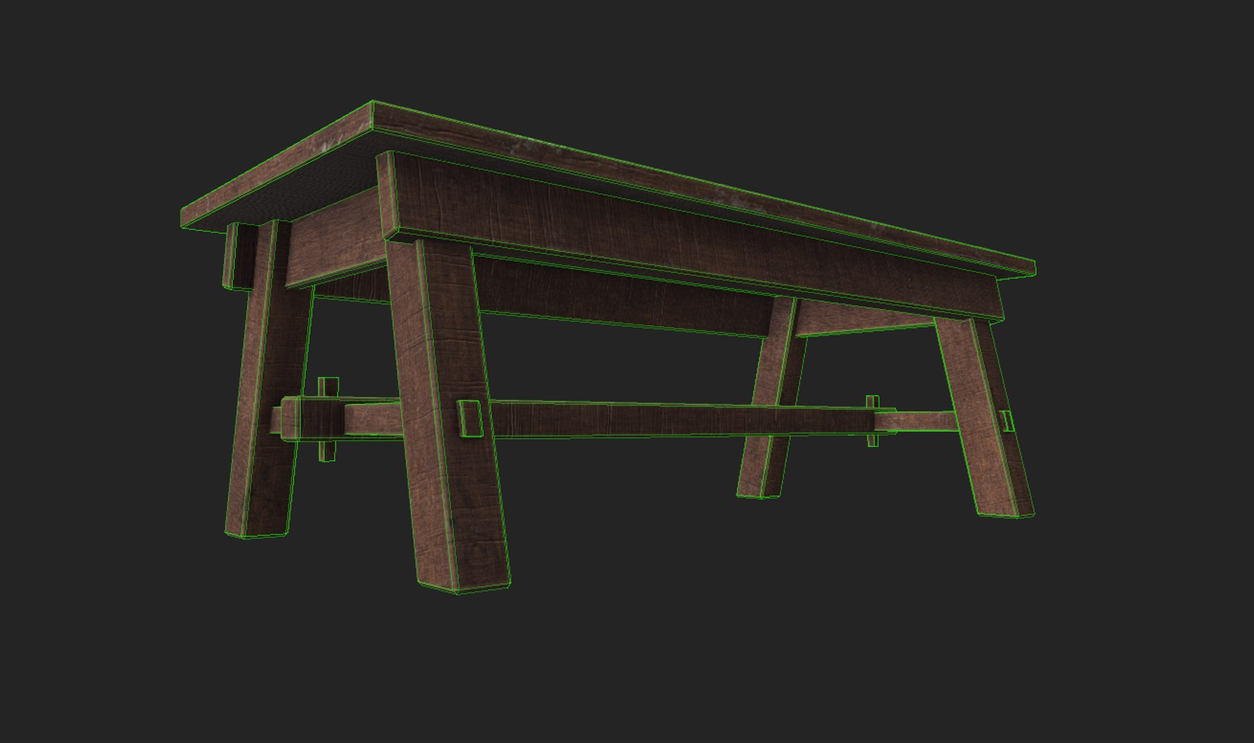 Work Table 3D Model - TurboSquid 1350804