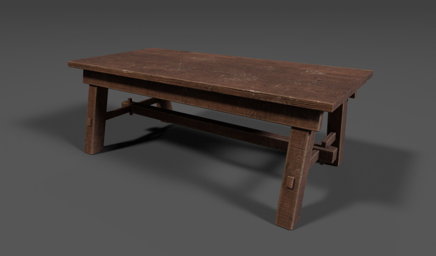 Work Table 3D Model - TurboSquid 1350804