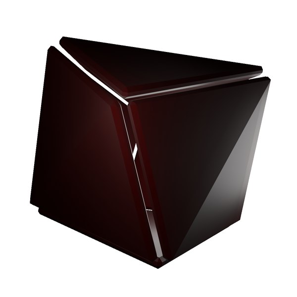 3D Futuristic Metal Box - Low Poly - TurboSquid 2030516