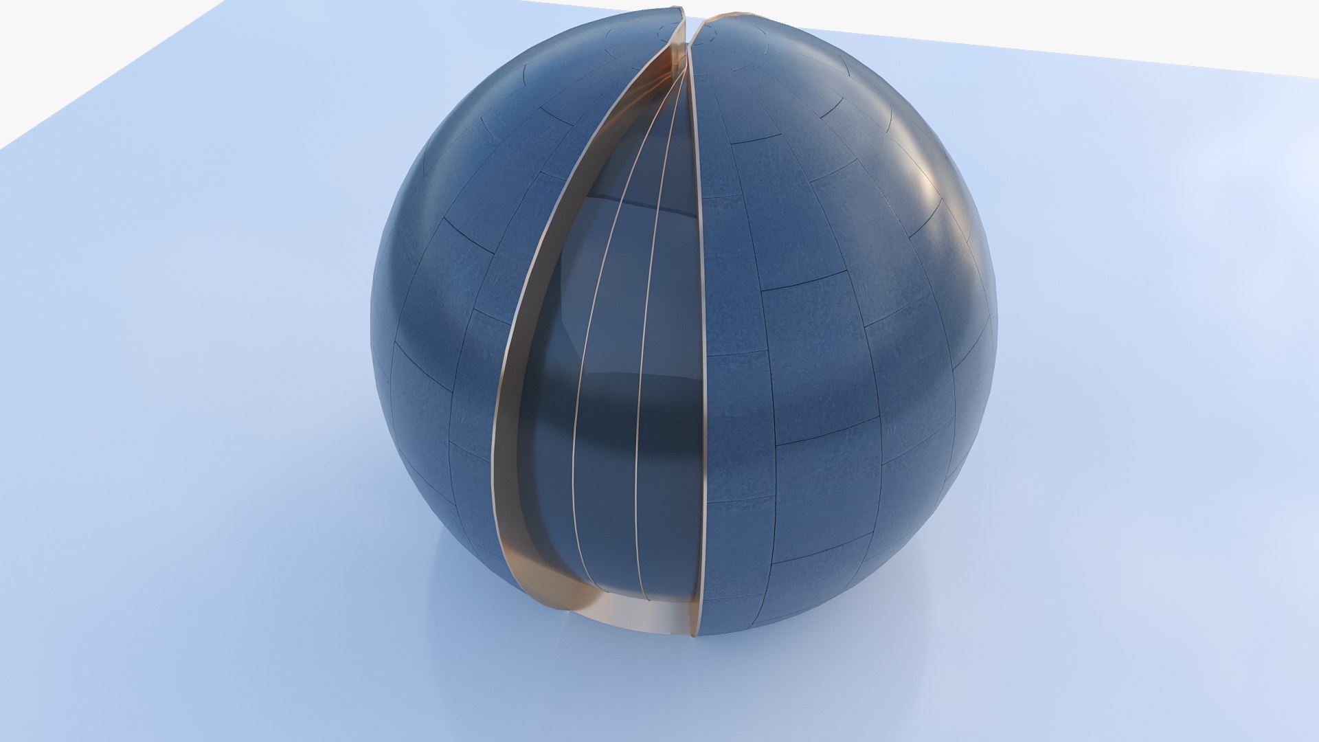 Future Sphere Building 3D - TurboSquid 2188480