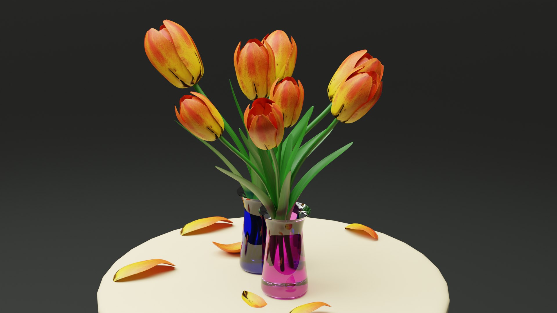 Tulip Flower 3D Model - TurboSquid 2077012