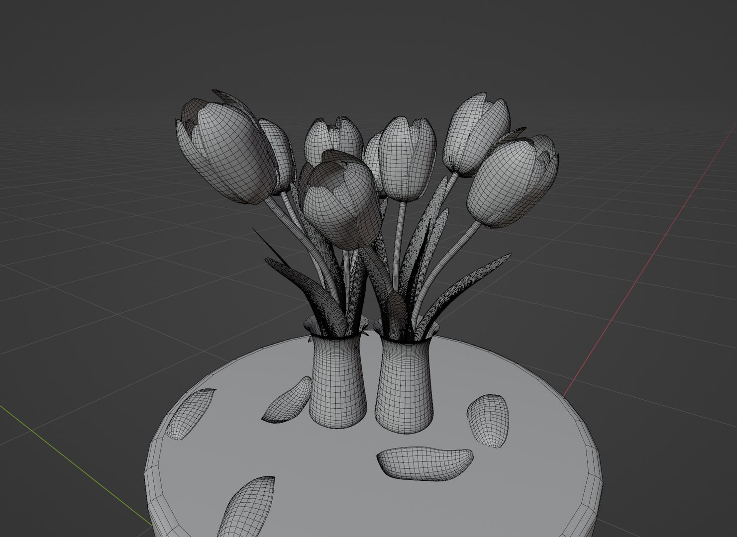 Tulip Flower 3D Model - TurboSquid 2077012
