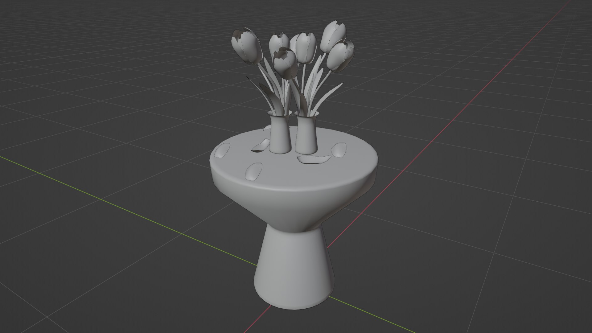 Tulip Flower 3d Model Turbosquid 2077012