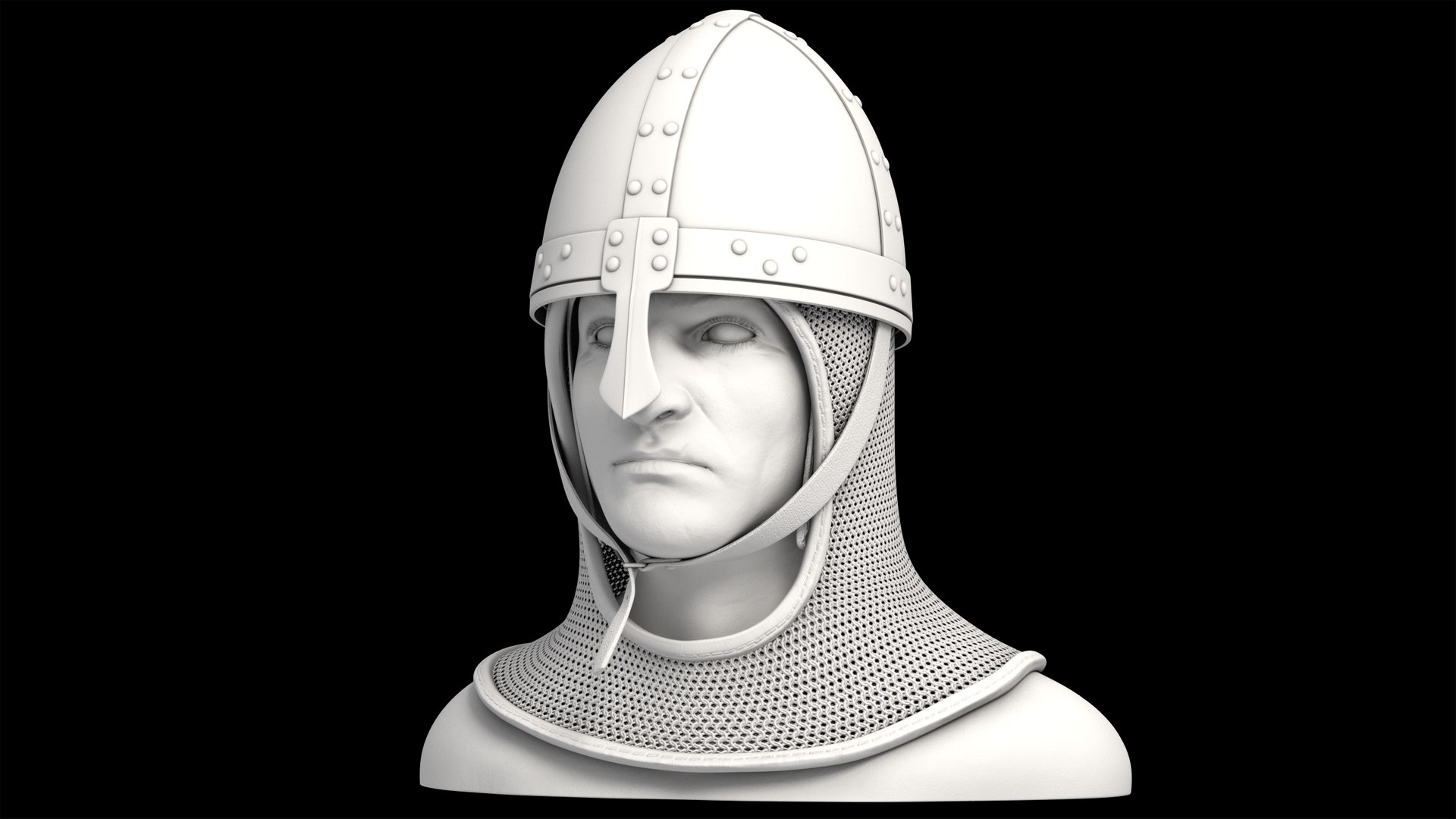 3d Model Nose Helmet