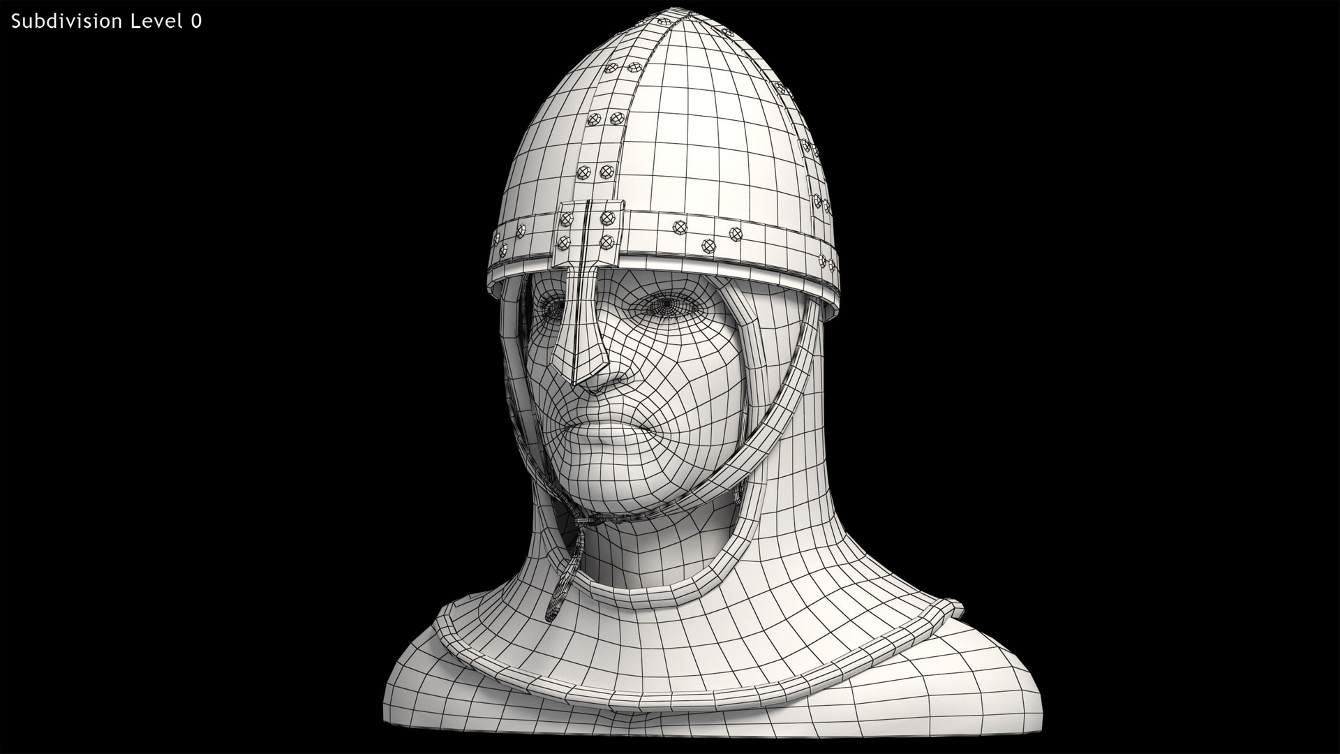 3d model nose helmet