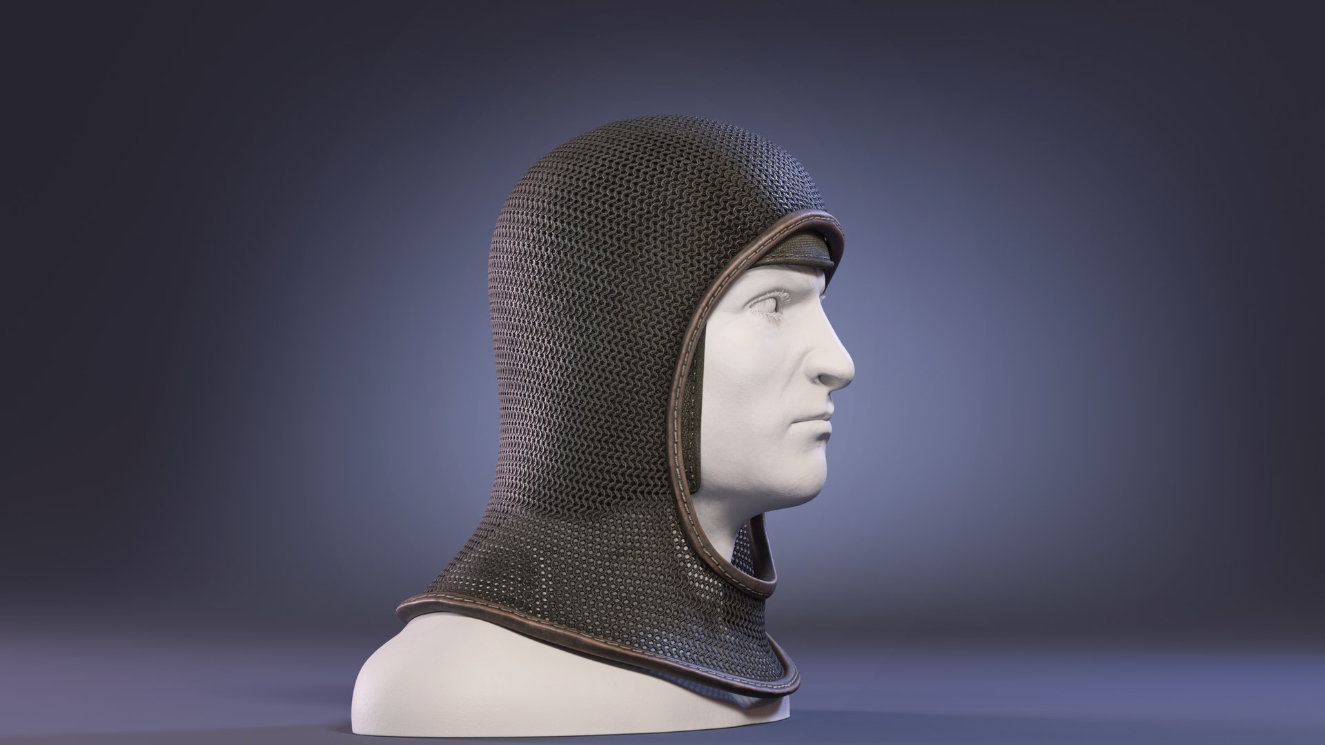 3d model nose helmet
