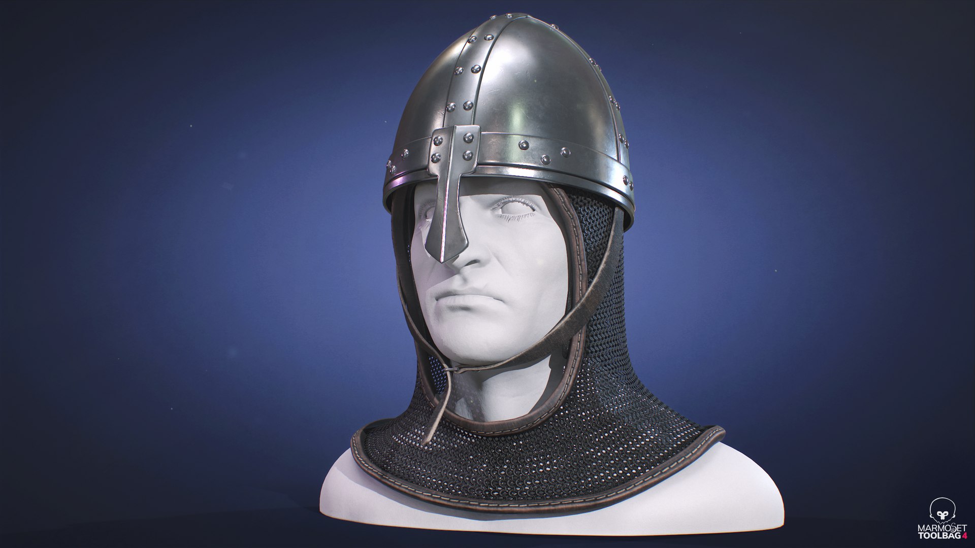 3d model nose helmet