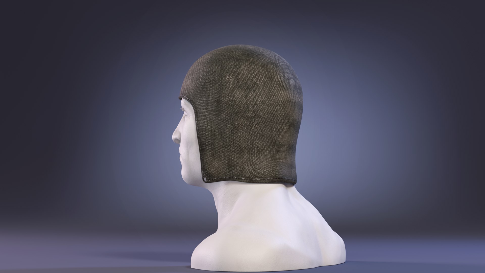3d model nose helmet