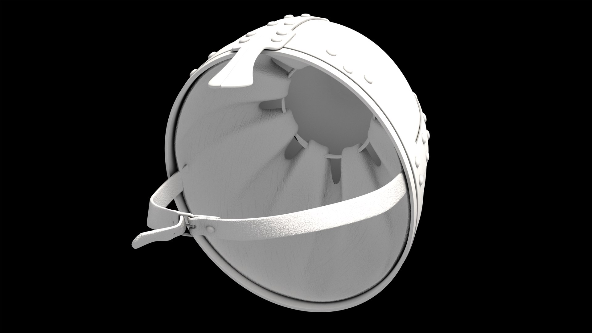 3d Model Nose Helmet